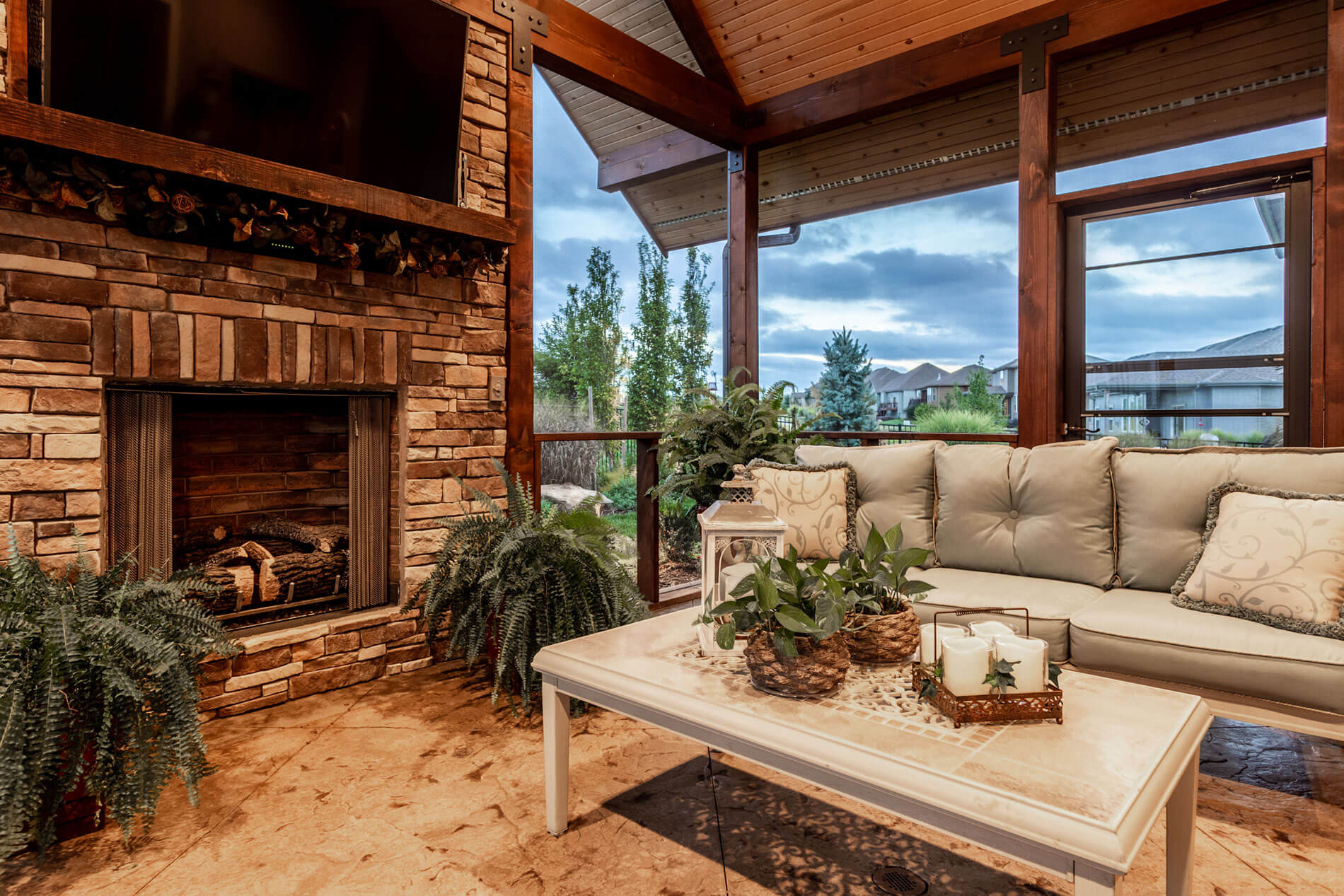 Screened Porch Addition - Shack Built