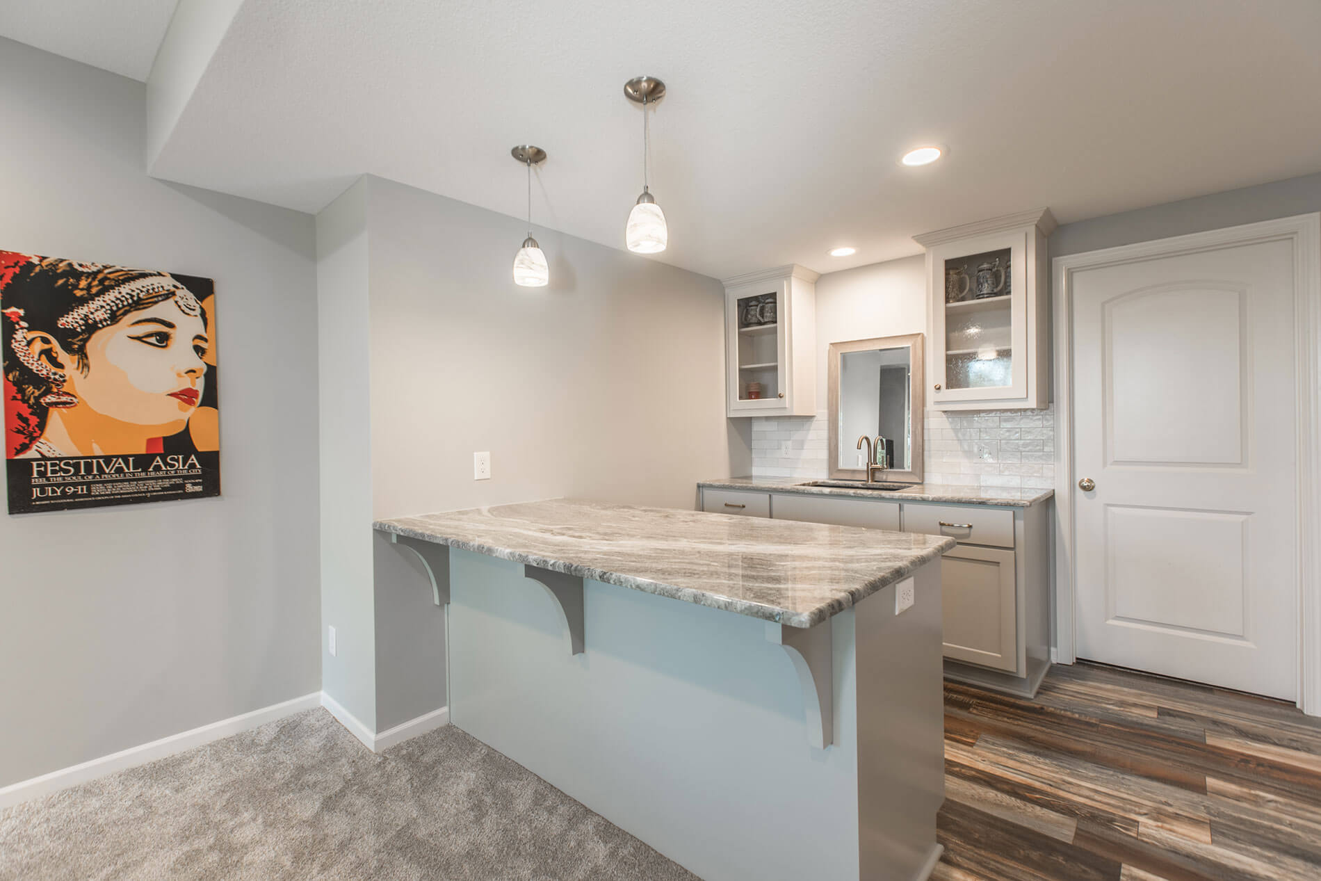 Walkout Basement Remodel - Shack Built